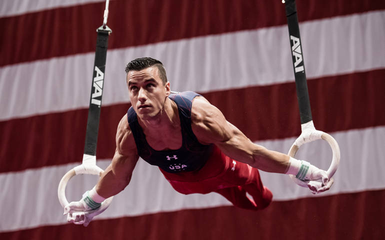 Gymnast Jake Dalton focuses on faith over fear | National Catholic Reporter